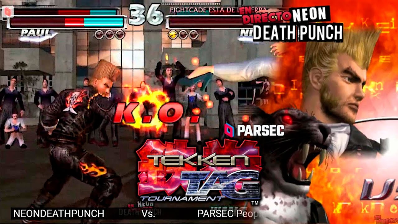 TEKKEN Tag Tournament PS2 (Pcsx2) Matches on PARSEC Gaming. (1st ...