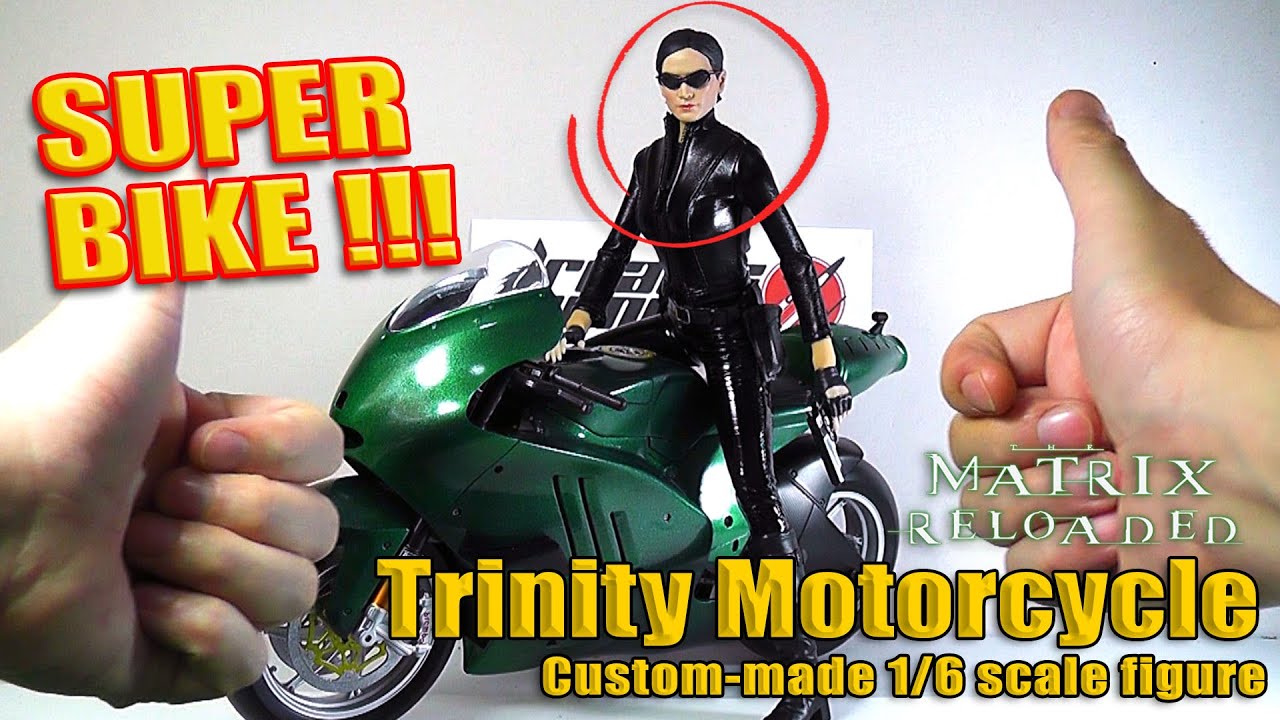 The Matrix Reloaded Trinity Bike [ 1/6 Scale Custom Repaint] - YouTube