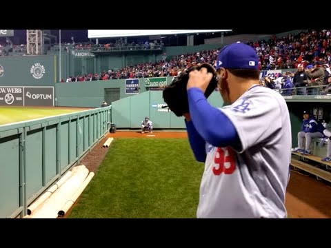 Hyun-jin Ryu / 류현진 Bullpen- Fenway Park October 24, 2018 WWW ...