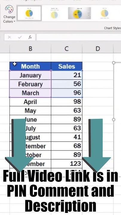 How to Make a Pie Chart in Excel Shorts | excel pie chart Shorts | Excel Shorts - YouTube