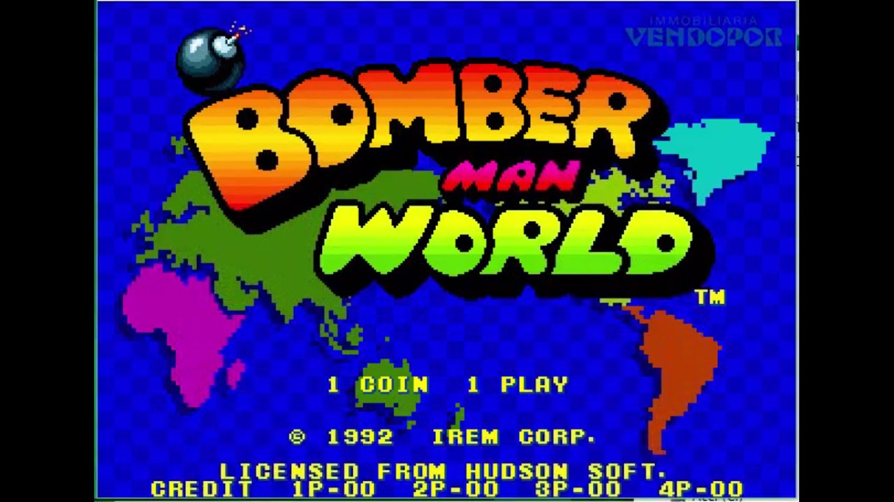 Bomber Man World 1992 Irem Corp Games Jugando Juegos Retro Arcades ...