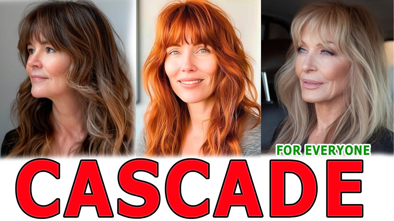 How to Get Gorgeous Layers with Cascade Haircut - YouTube