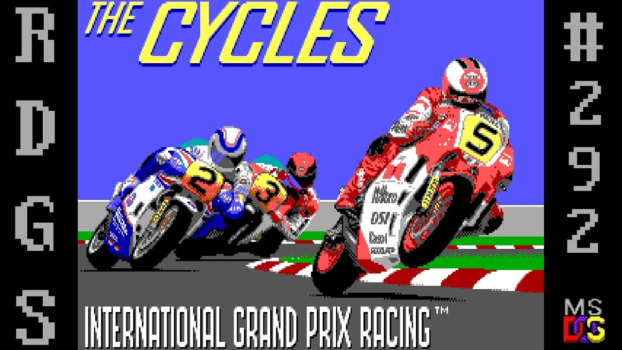 Random DOS Game Show #292: The Cycles: International Grand Prix Racing ...