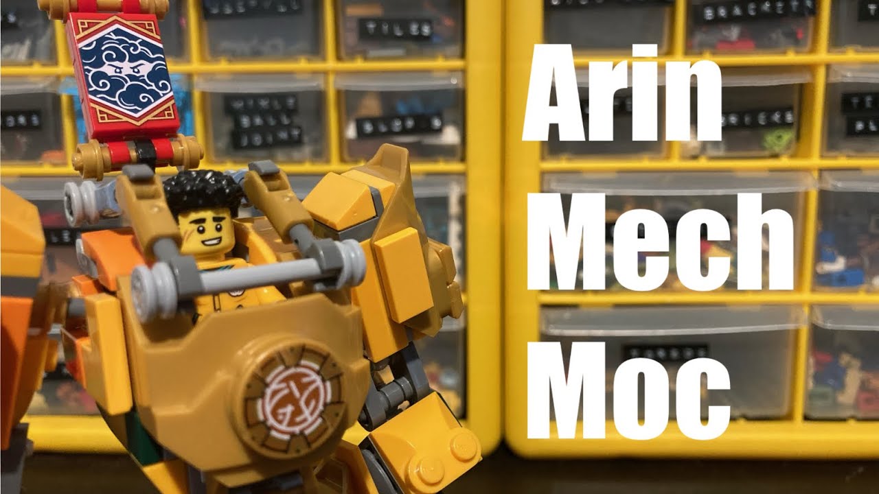COLOR SWAP! custum arin mech moc (mech by @jack_harlin) - YouTube