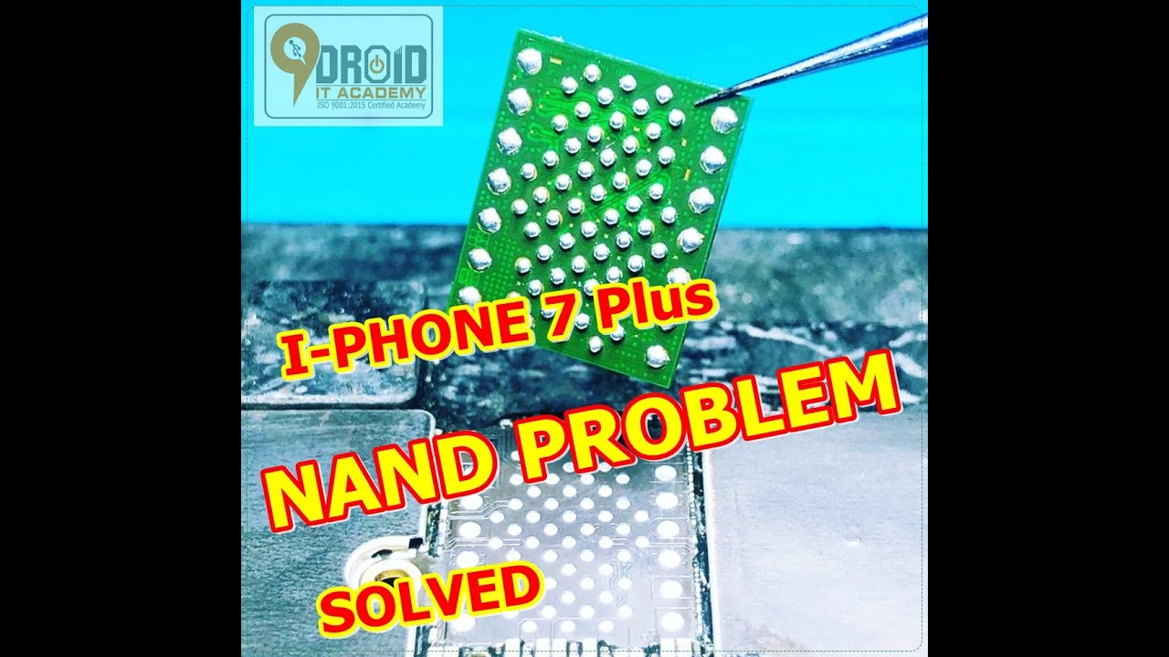 I Phone 7 Plus NAND PROBLEM SOLVED - YouTube