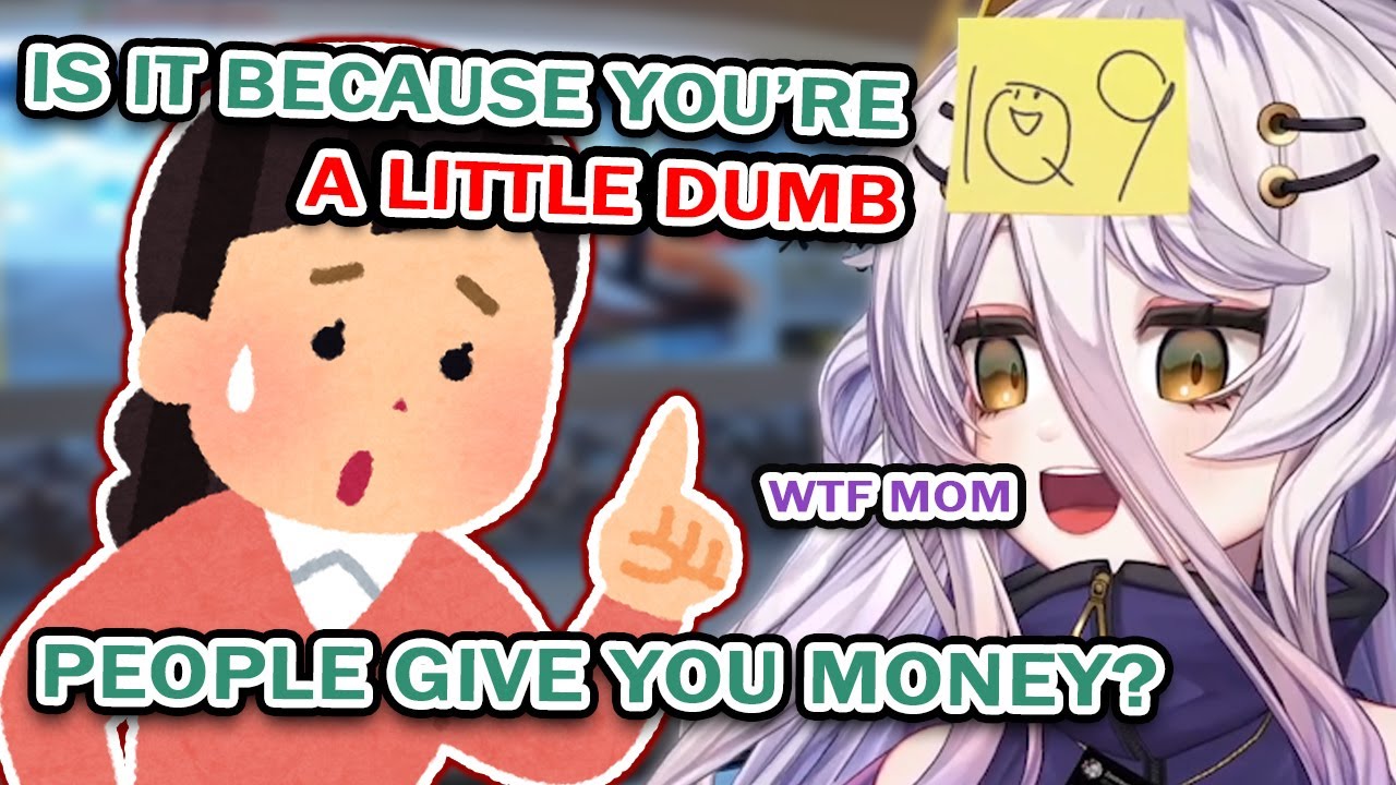 Henya had a Struggle when She Explained what VTuber is to Mamanya - YouTube