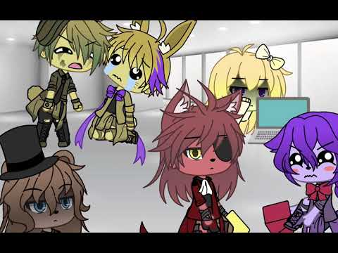 WILLIAM AFTON/SPRING TRAP STUCK IN A ROOM WITH FNAF 1 FOR 24 HOURS [AU] +GlitchTrap (OLD)