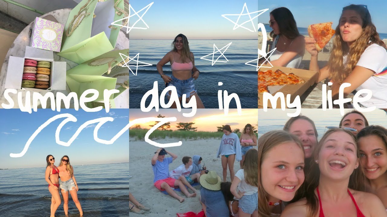 Summer Day in My Life | Summer Beach Day Vlog - YouTube