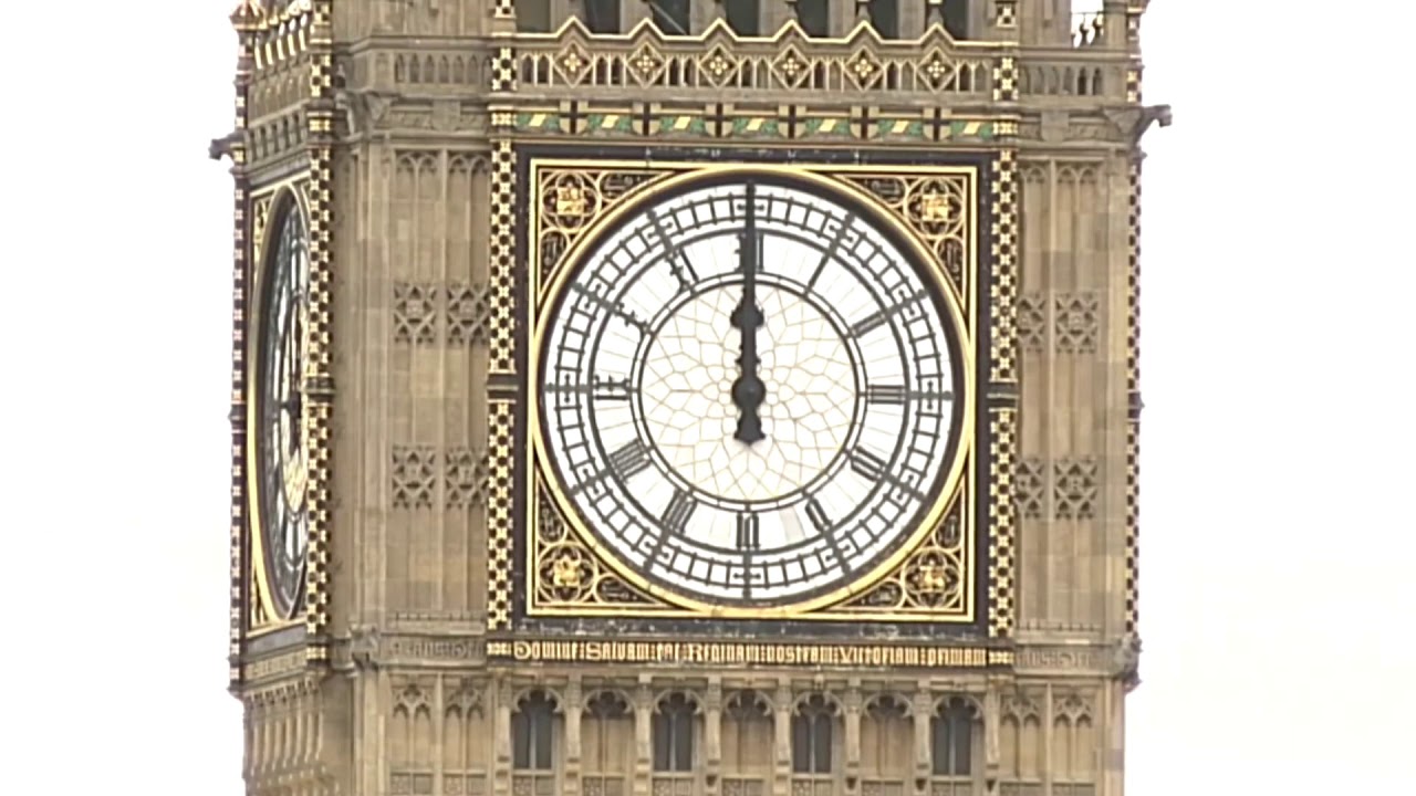 The big Ben ring in 2018 - YouTube