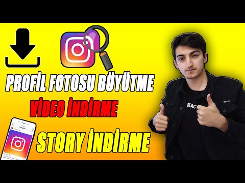 INSTAGRAM PROFİL FOTOĞRAFI BÜYÜTME VİDEO STORY İNDİRME /PC