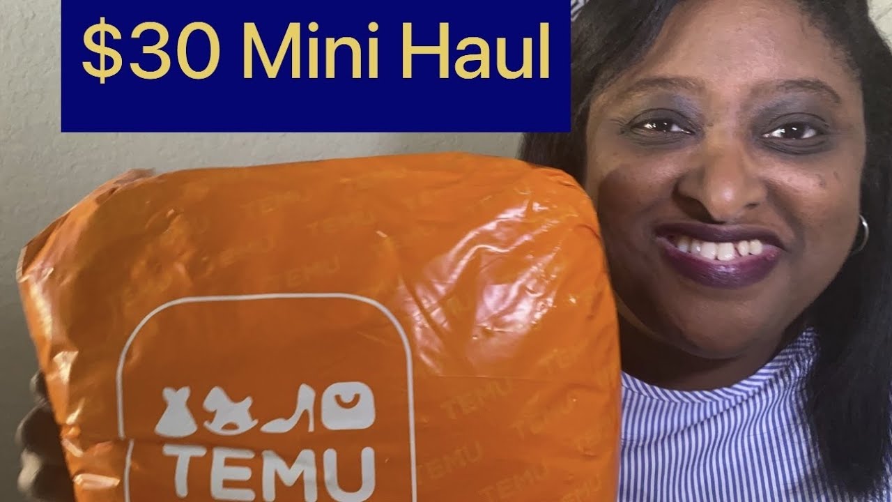 $30 Mini Temu Haul: Getting Ready for My Group Cruise - YouTube