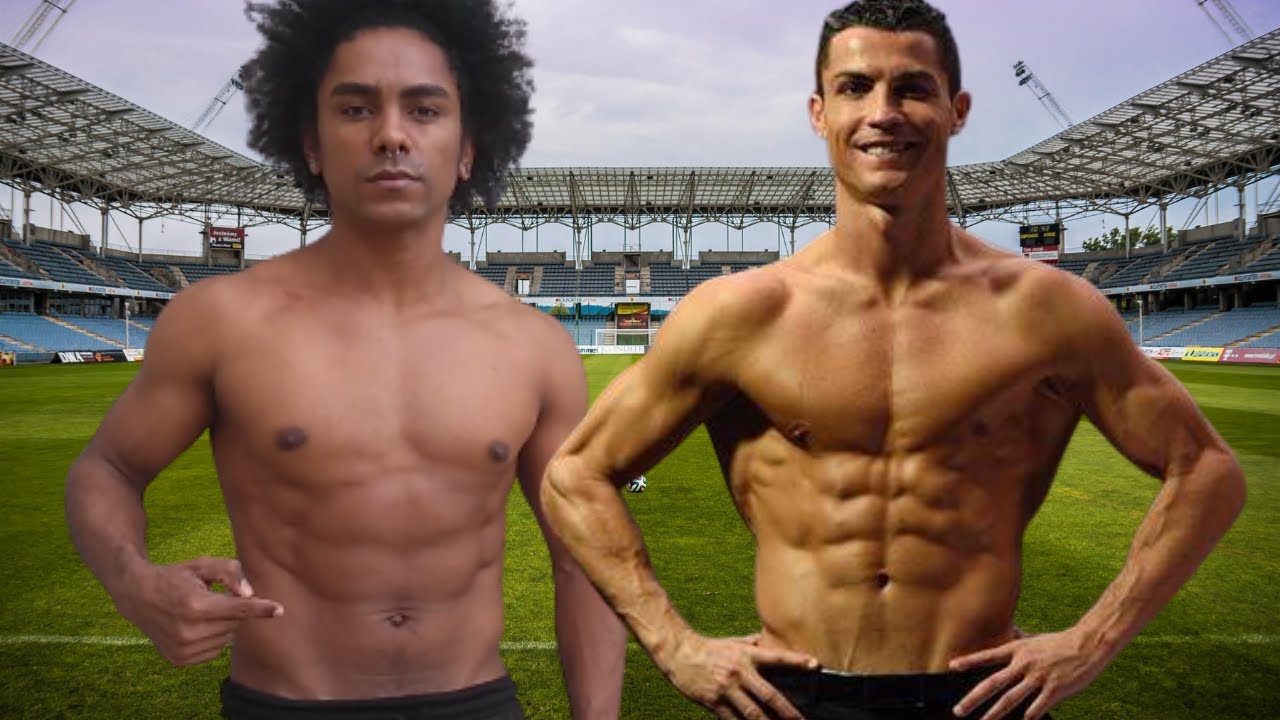 FIZ O TREINO DE ABDOMINAL DE CRISTIANO RONALDO EM CASA (SEM EQUIPAMENTO ...