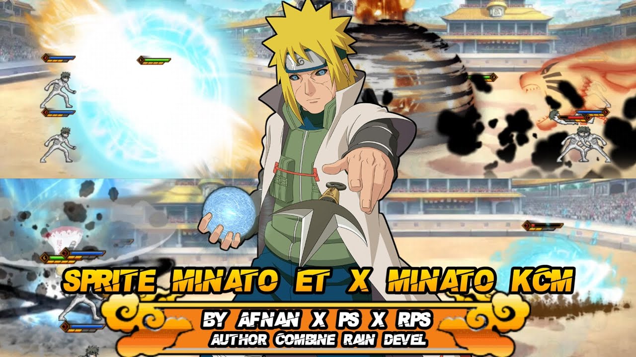 火影战记 | Naruto Senki | Sprite Minato | By Afnan x PS x RPS |🔸Sprite HD ...