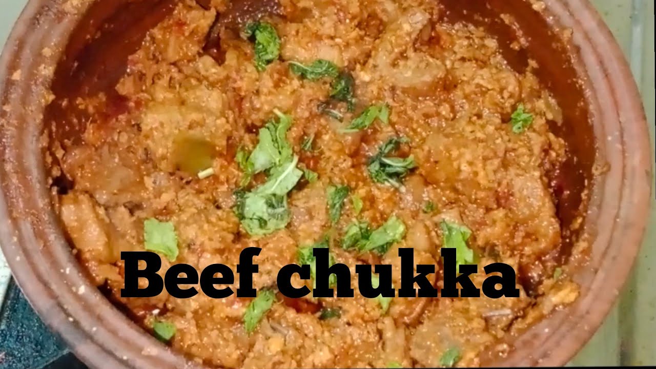 BEEF CHUKKA || 5 Minutes Recipe || #youtube #recipe #beef #southfood ...