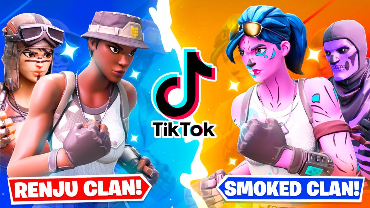 I Started a TIKTOK CLAN WAR On Fortnite... - YouTube