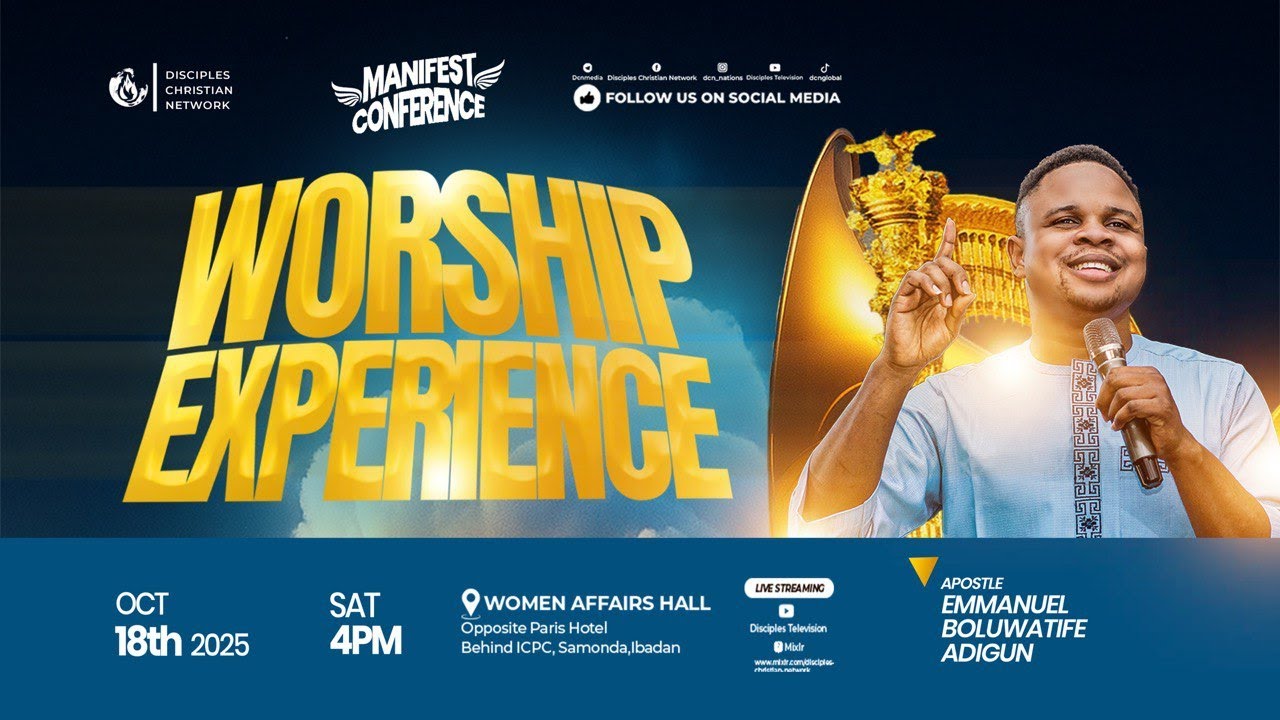 WORSHIP EXPERIENCE MANIFEST CONFERENCE DAY 4 WITH APOSTLE EMMANUEL ...