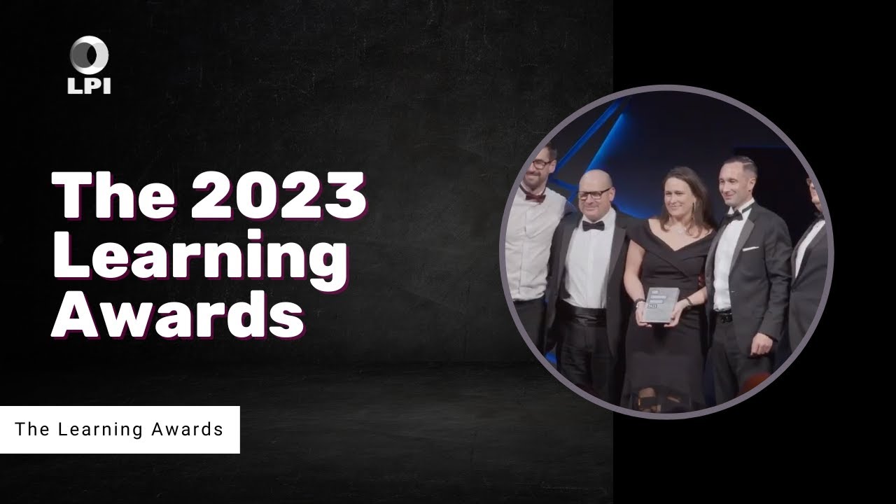 The 2023 Learning Awards | The Learning and Performance Institute - YouTube