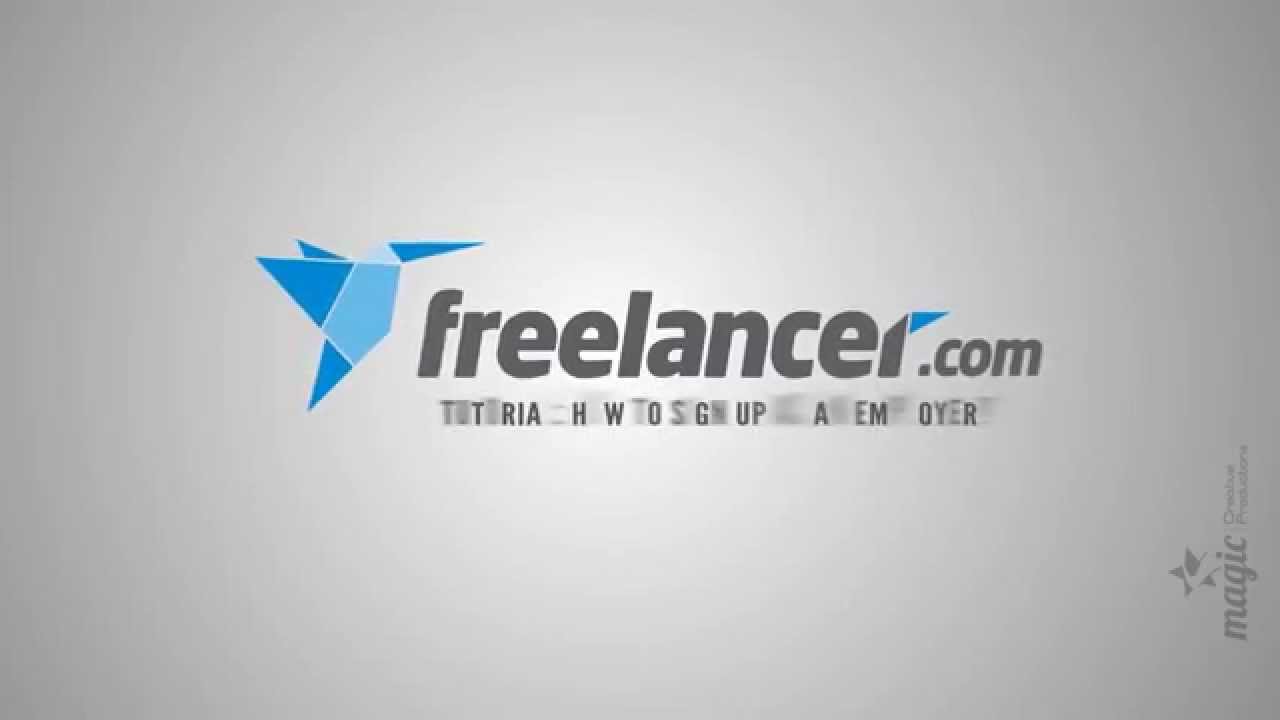 Freelancer.com Tutorial - How To Sign Up As An Employer - YouTube