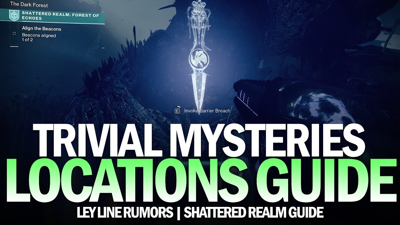 Trivial Mysteries Location Guide / Ley Line Rumors Challenge (Week 1) [Destiny 2] - YouTube