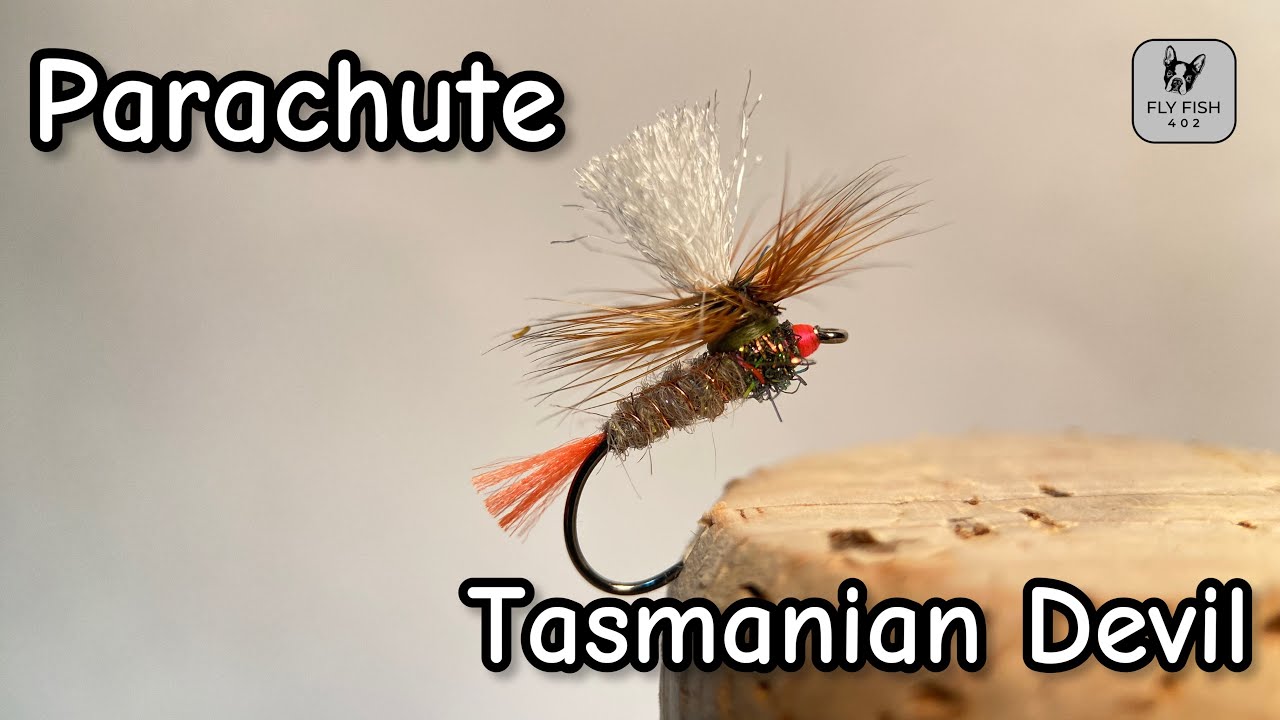 Parachute Tasmanian Devil | Fly Tying Tutorial | Nymph To Dry Fly ...