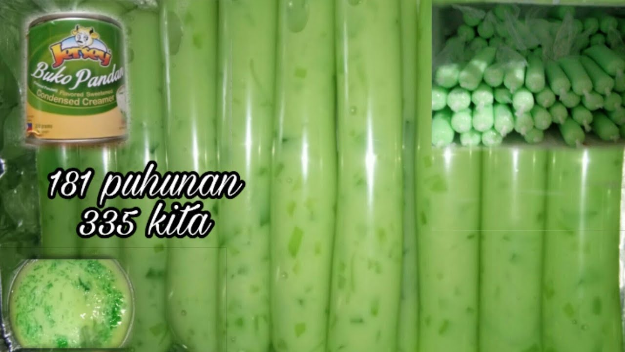 HOW TO MAKE BUKO PANDAN ICE CANDY(BUSINESS IDEA FOOD) - YouTube