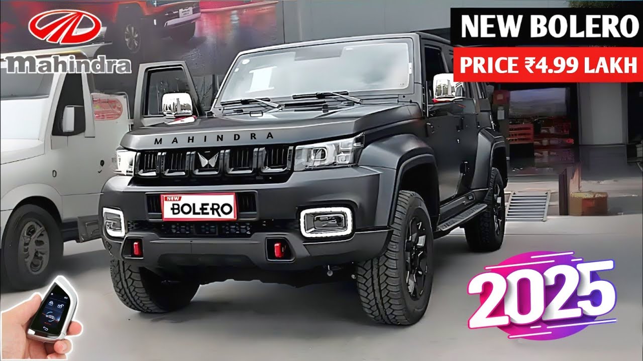 Mahindra कल होगी Next-Gen Bolero Launch🇮🇳|| 2025 MAHINDRA BOLERO MODEL ...