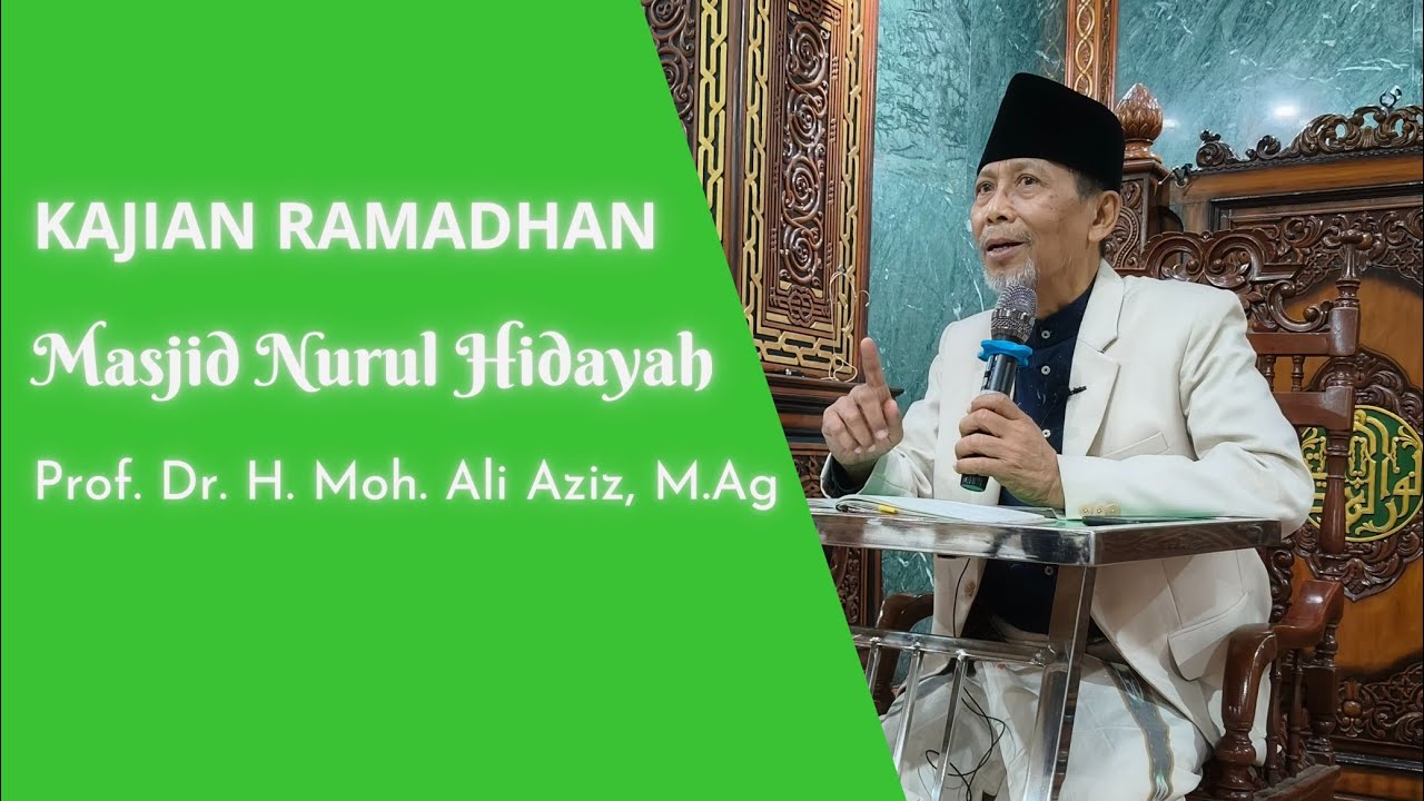 Kajian Subuh Prof. Dr. Moh. Ali Aziz, M.Ag - YouTube