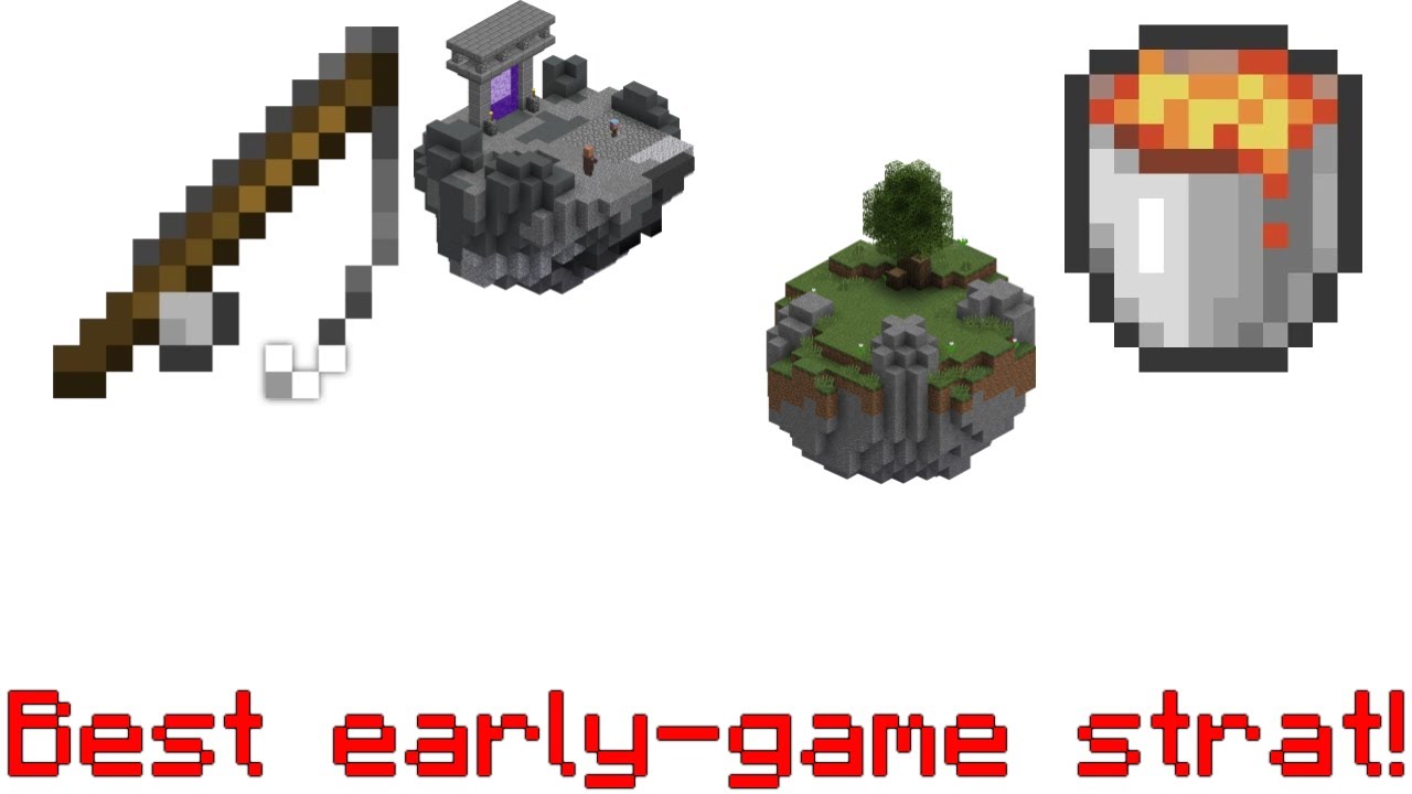 The Best Early-Game Stranded Strategy (Hypixel Skyblock) - YouTube