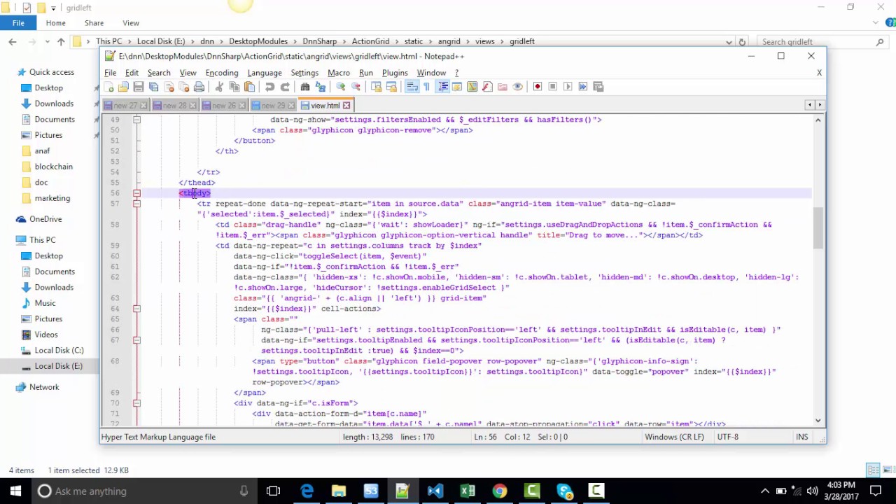 Create a Custom View template in Action Grid - YouTube