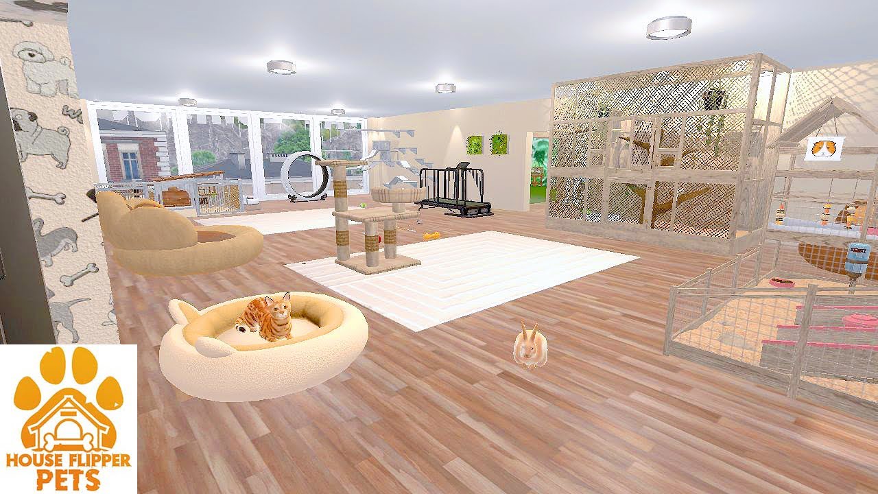 Pets Only Apartment Pt 2 - House Flipper Pets DLC Pt 95 - YouTube