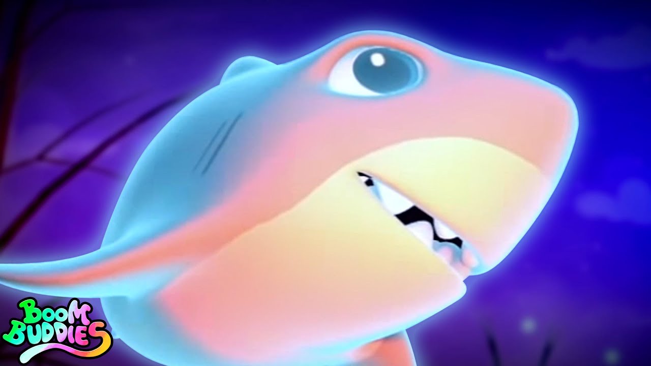 Scary Flying Shark, Spooky Shark and Halloween Song for Kids - YouTube