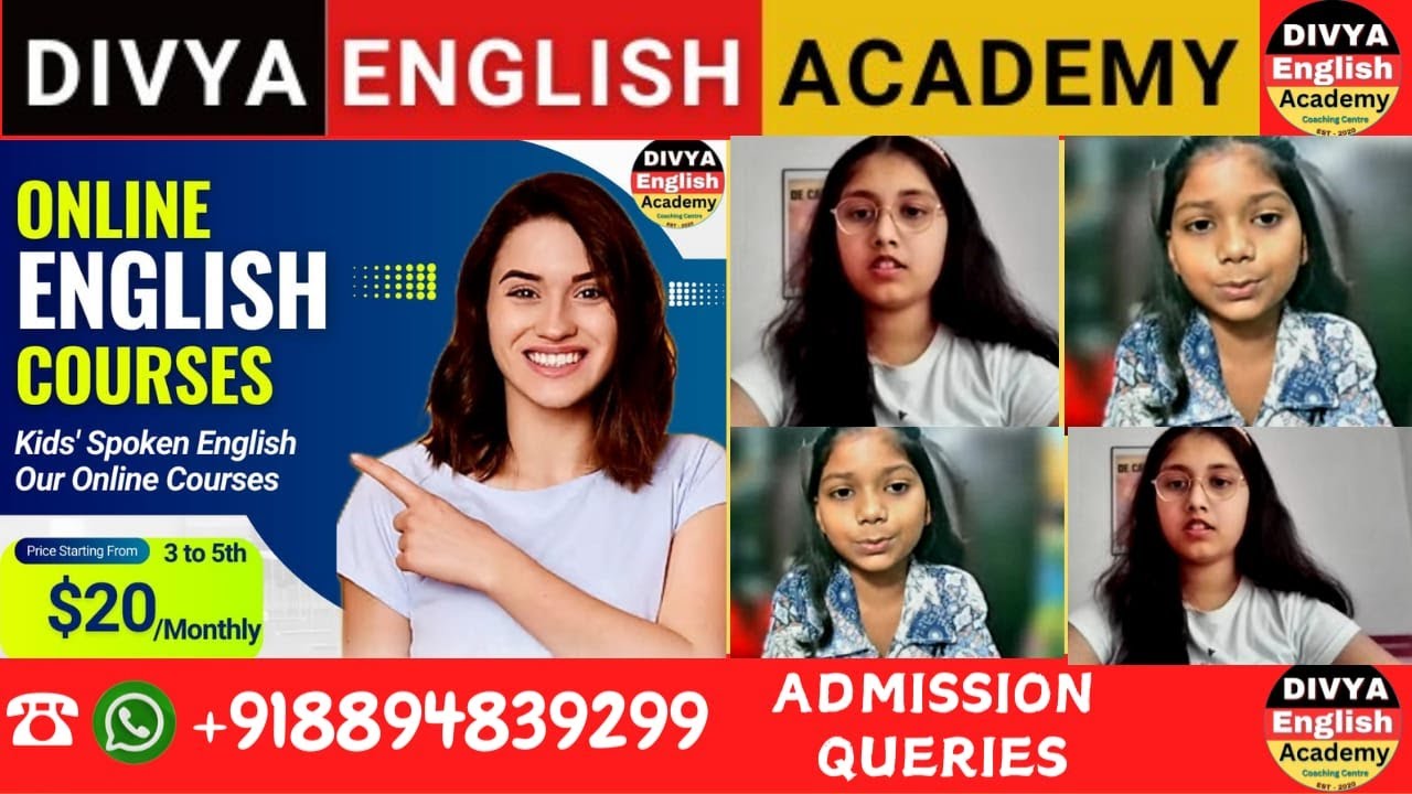 Spoken English Class by Divya English Academy #divyaenglish - YouTube
