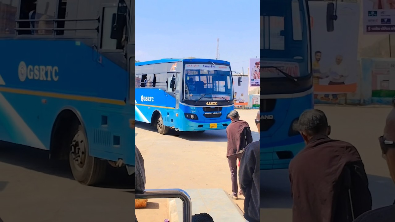 Tharad To Vapi New Bus Gsrtc #gsrtc - YouTube
