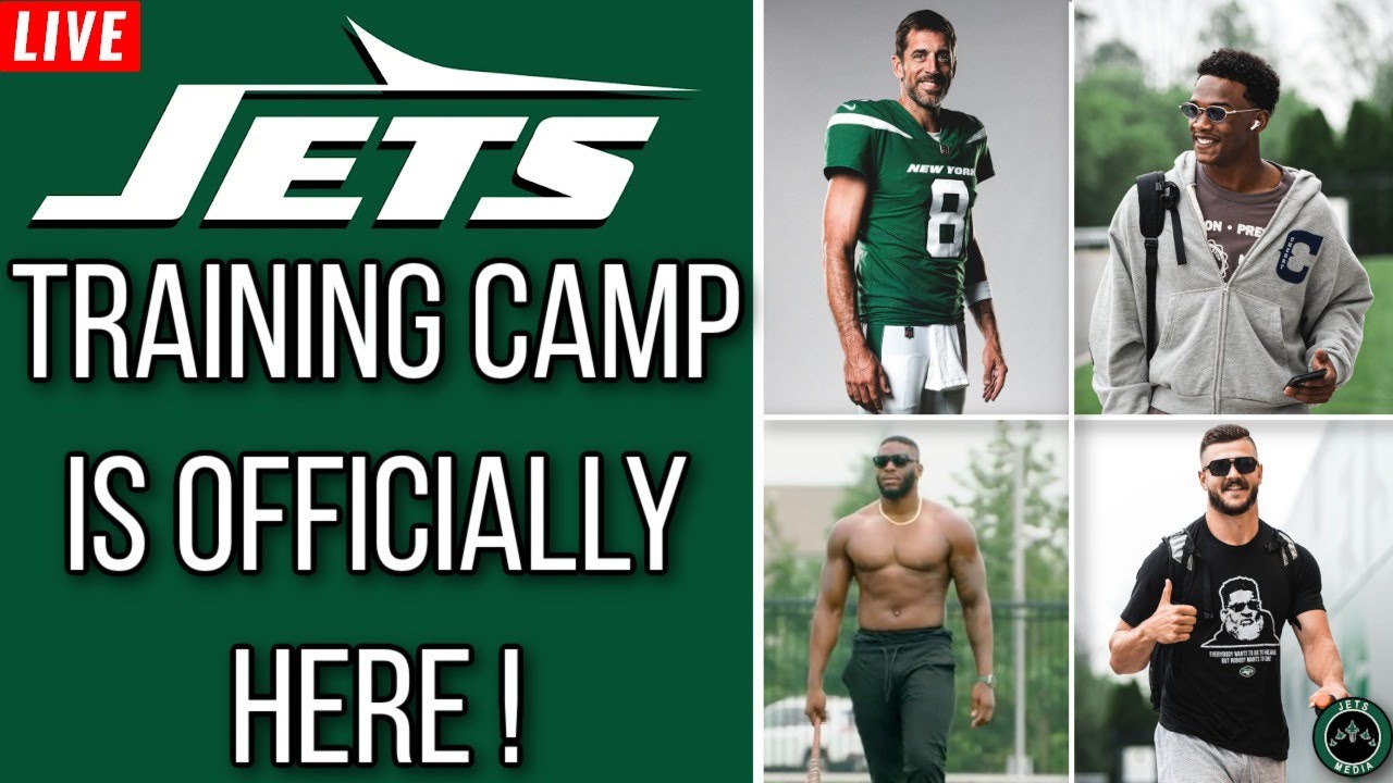 New York Jets Training Camp is HERE ! Veterans & Rookies Are In The ...