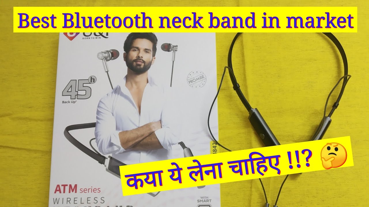 Best bluetooth neck band in market | Super bass & long lasting battery ...