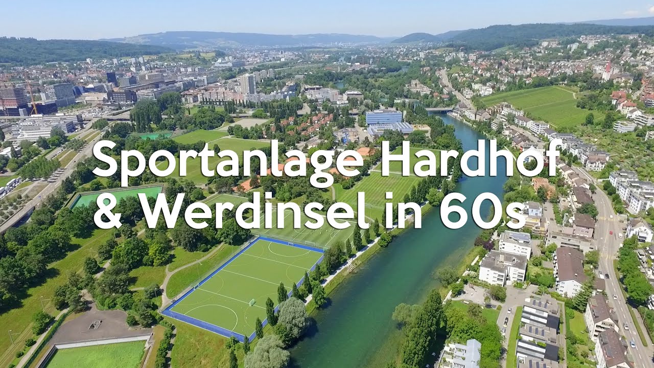 Zurich drone aerials of Hardhof & Werdinsel: 60s challenge day 23 - YouTube