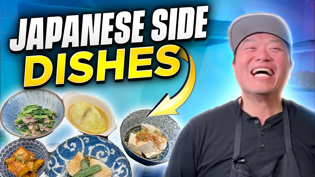 Japanese Food Ideas 💡 5 Easy Japanese Side Dishes: Kentaro's Recipes ...