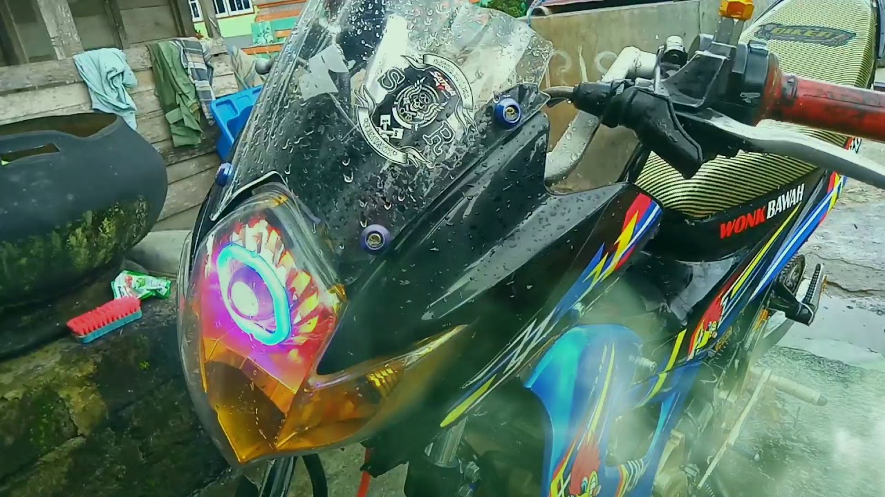Modifikasi satria Fu barong simpel enak di pandang!! - YouTube