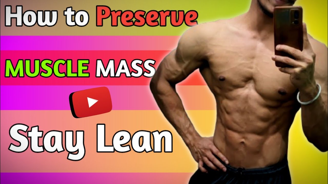 How to Lose Weight | Preserve Muscle Mass Lose Fat | Diptayan Fitness ...