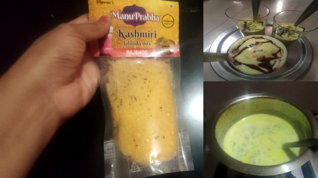 Instant faluda recipe|How to make Faluda At home|Faluda with premix ...