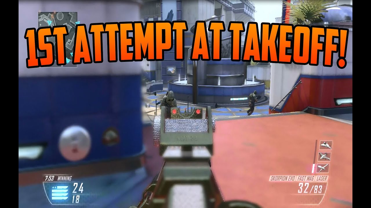 "Takeoff" 1st Attempt w/ Reaper - New Apocalsype DLC Gameplay - BO2 ...