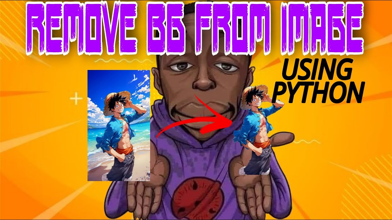 Remove background from image using Python for beginners - YouTube