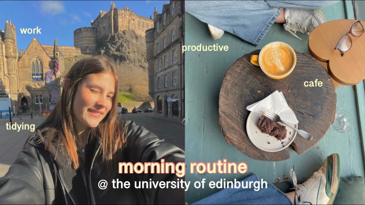a morning routine at the university of edinburgh - YouTube