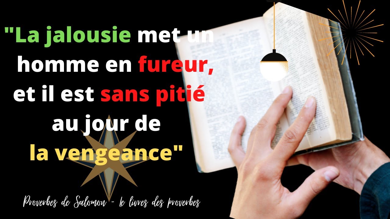 Lecture du Livre Des Proverbes | LE ROI SALOMON - YouTube