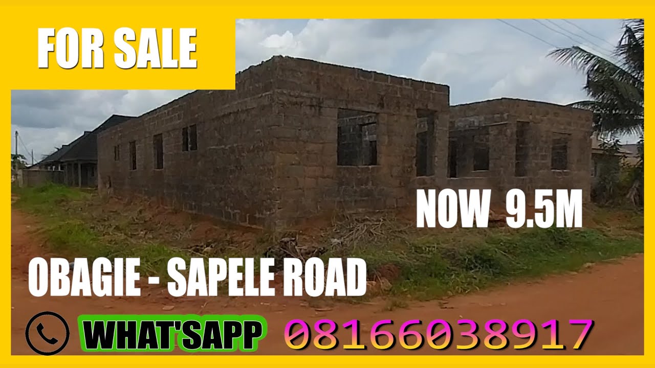 PROPERTY FOR SALE IN BENIN CITY, EDO STATE NIGERIA - OBAGIE - YouTube
