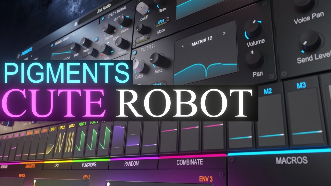 I made the cutest robot sound ever!! Arturia Pigments 4 Sound Design ...