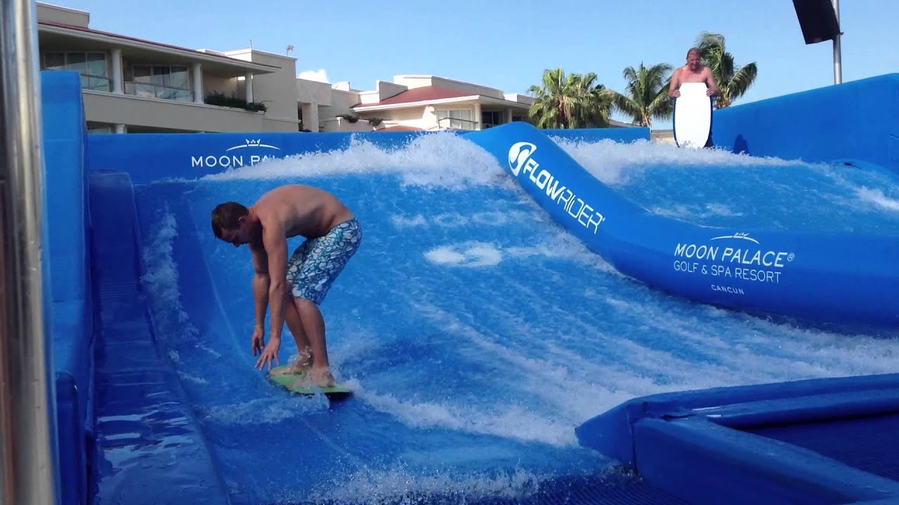 Flow rider Moon palace - YouTube