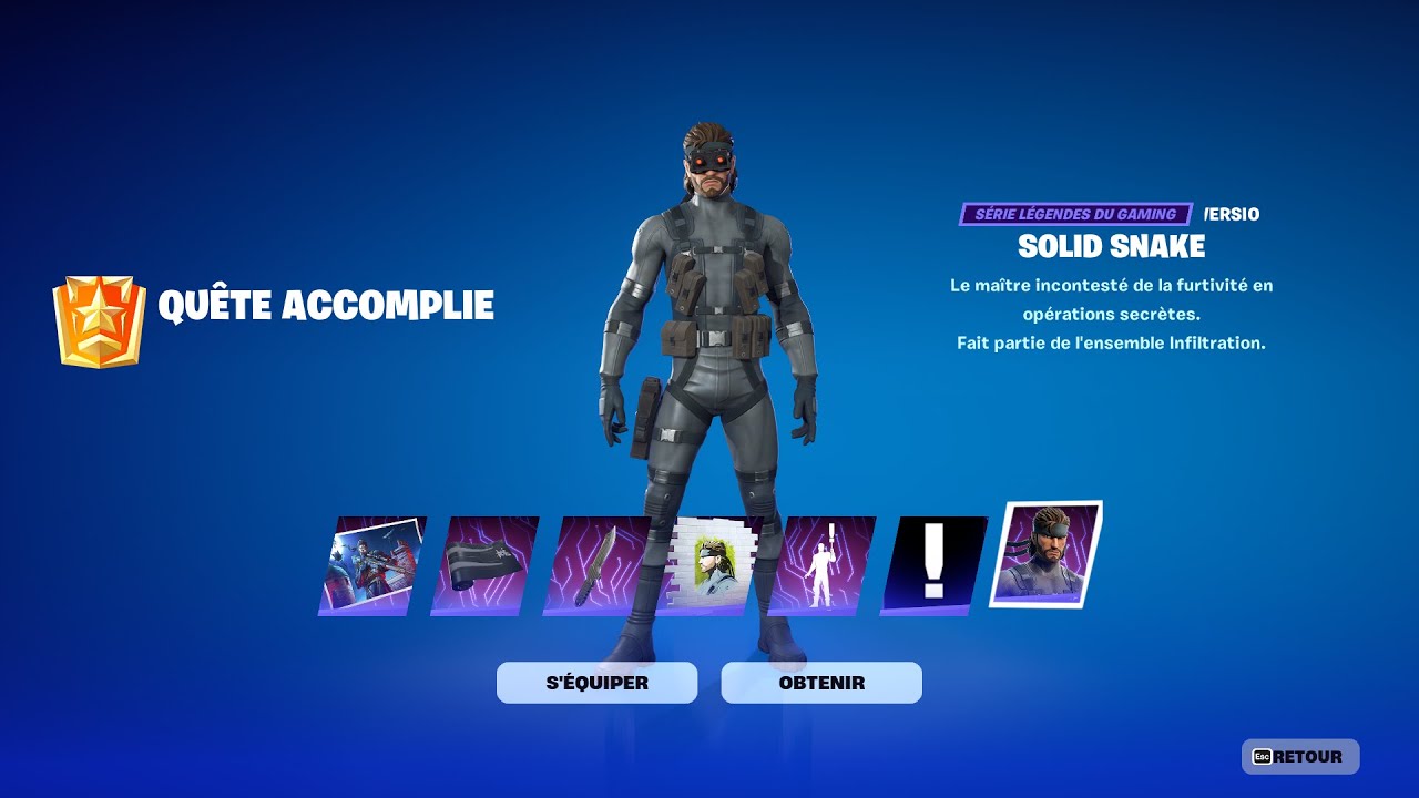 GUIDE COMPLET DES QUÊTES SOLID SNAKE (COMMENT OBTENIR SOLID SNAKE DANS ...