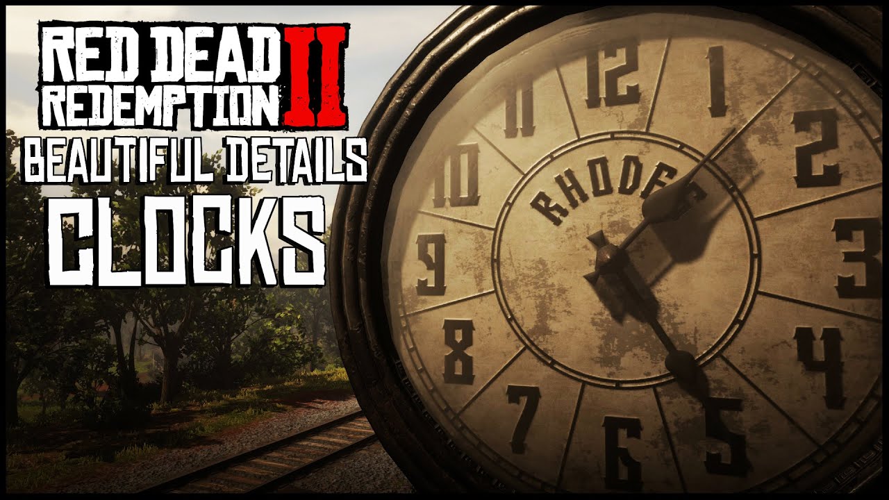 Beautiful Details in Red Dead Redemption 2 | Clocks - YouTube