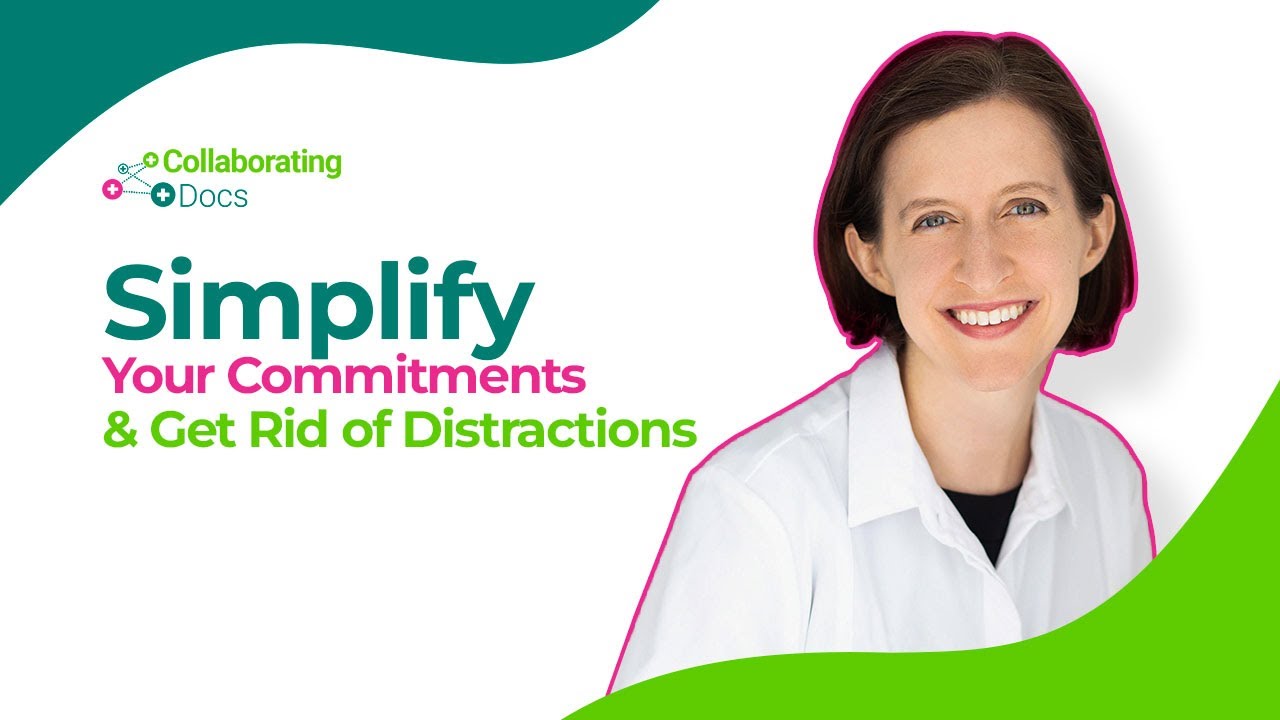 Simplify Your Commitments & Get Rid of Distraction - YouTube